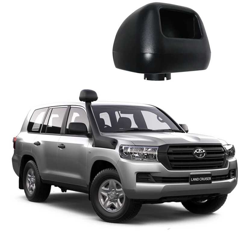 4C0 3.0" 3.5" Car Universal Air Ram Snorkel Kit Square Mushroom Head ...