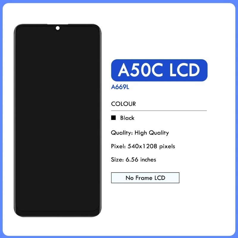 For itel A50C LCD A669L Display Touch Screen Digitizer Assembly ...