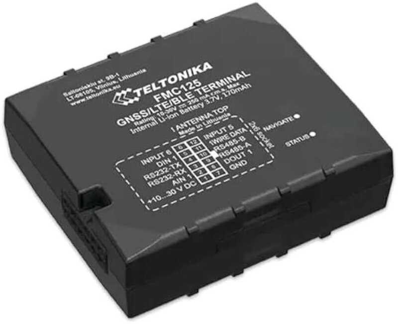 New Teltonika FMC125 Positioning System Tracker PVC Bluetooth Low Power ...