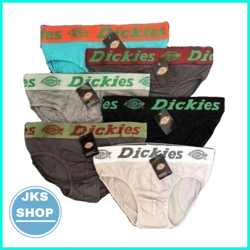 ☢ DICKIES Briefs men's fashion 100%cotton 12pcs | Shopee Philippines