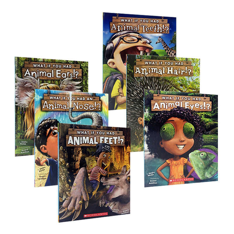What If You Had Animal Feet: A Series of 6 Picture Books and Storybooks ...