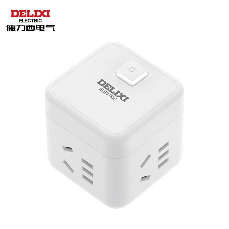 Delixi Rubik's Cube socket CDK-M04 wireless plug and socket | Shopee ...