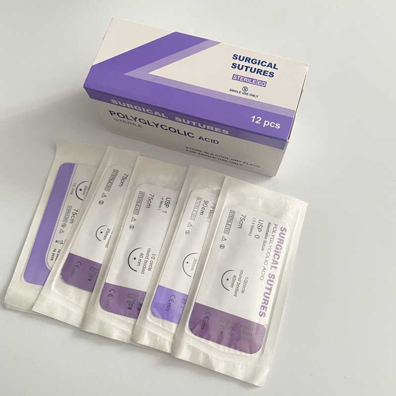 LY Animal Absorbable Suture Thread With PGA Material For And Surgery ...