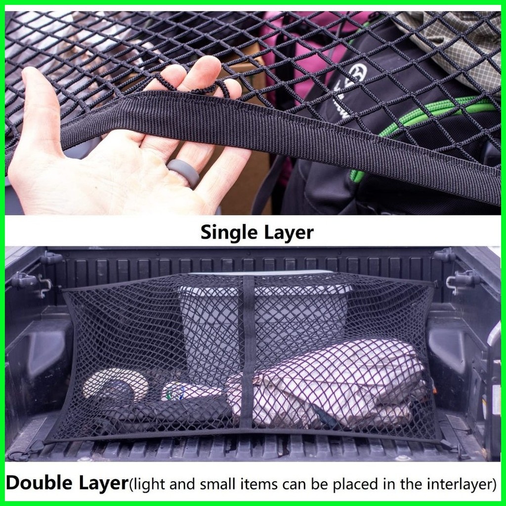 120*120CM/100*120CM Auto Accessory Pickup Trucks Net Car Roof Rack ...