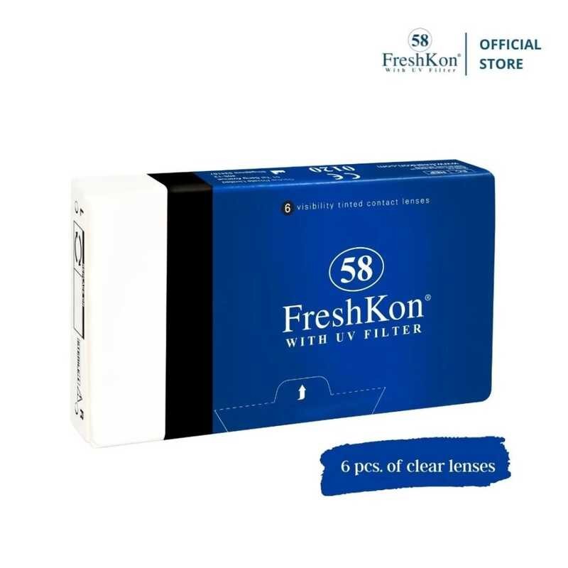 Freshkon 58 Clear Contact Lens Graded (6-Piece Pack) | Shopee Philippines