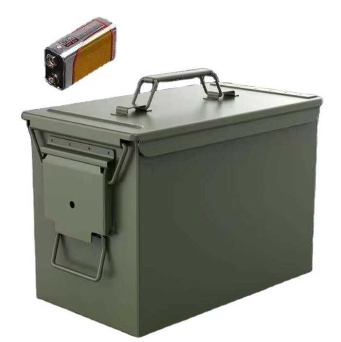 Factory Metal Steel Bullet Box Combat Safety Ammunition Cans Waterproof ...