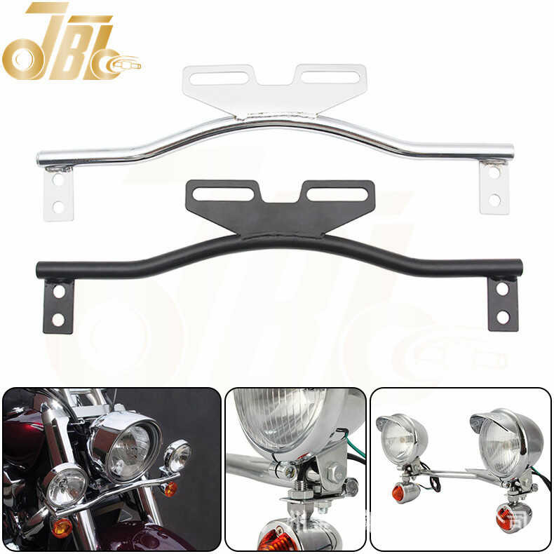 Harley Motorcycle Fog Light Bracket Left And Right Turn Signal Mounting ...