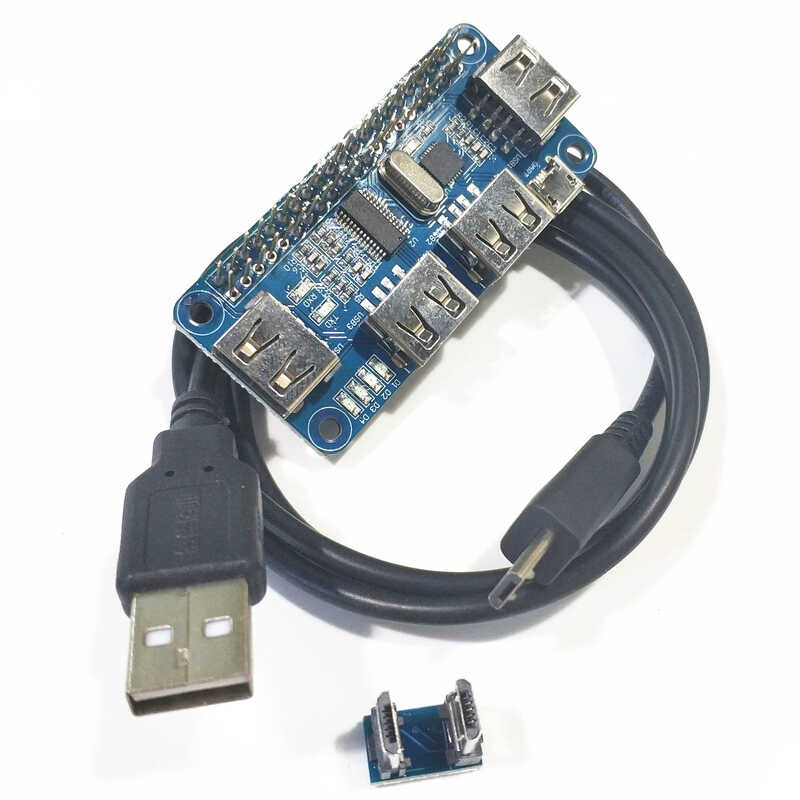 Raspberry Pi USB Expansion Board HUB Hub TTL Serial Port Module ...