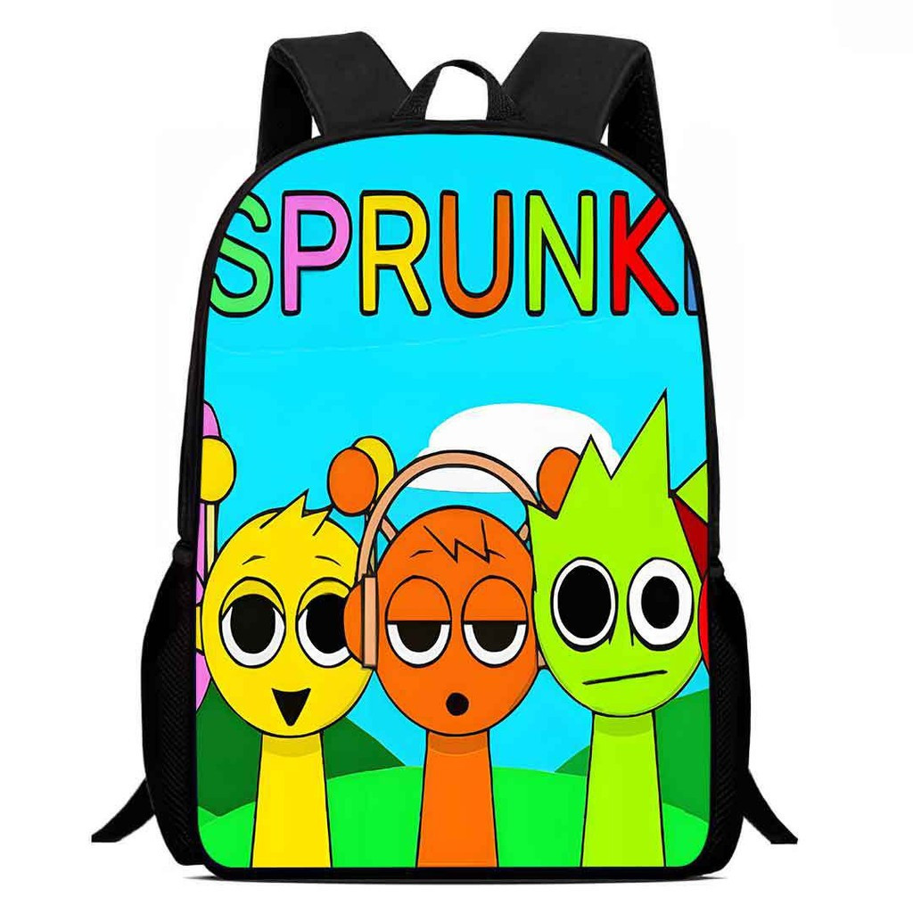 NEW Sprunki Incredibox Sprunki Backpack 16inch For Elementary School ...