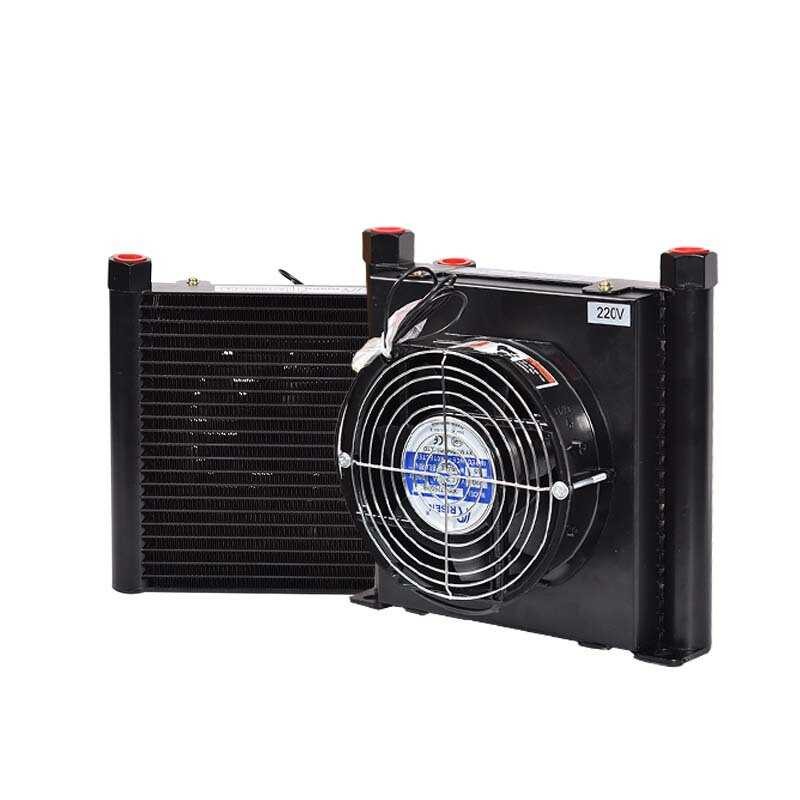 Small Oil Cooler Air-Cooled CNC Oil Cooler 025T-Ca Air Cooler Gearbox ...