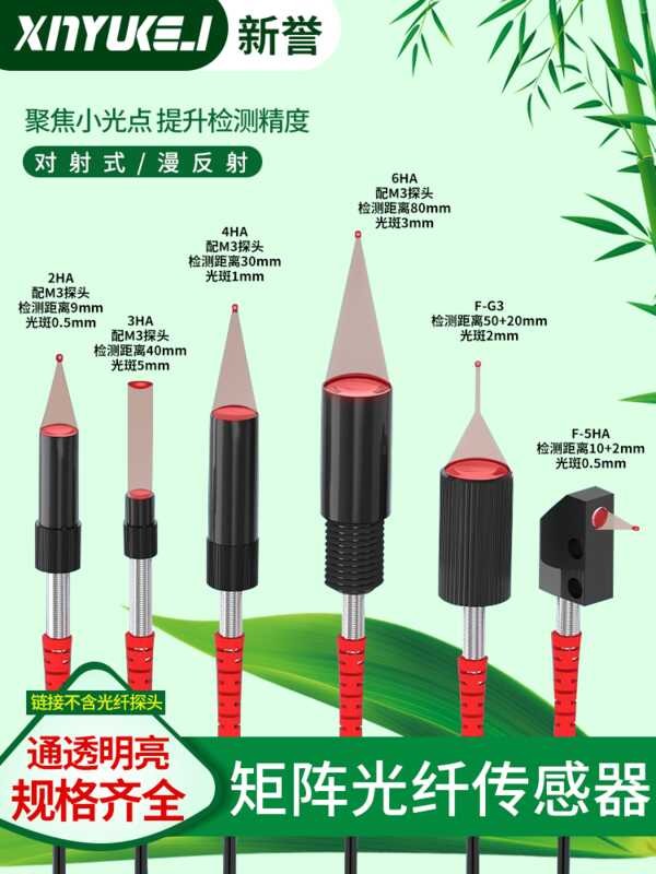 M3 M4 M6 fiber optic focusing lens fiber amplifier probe focusing lens ...