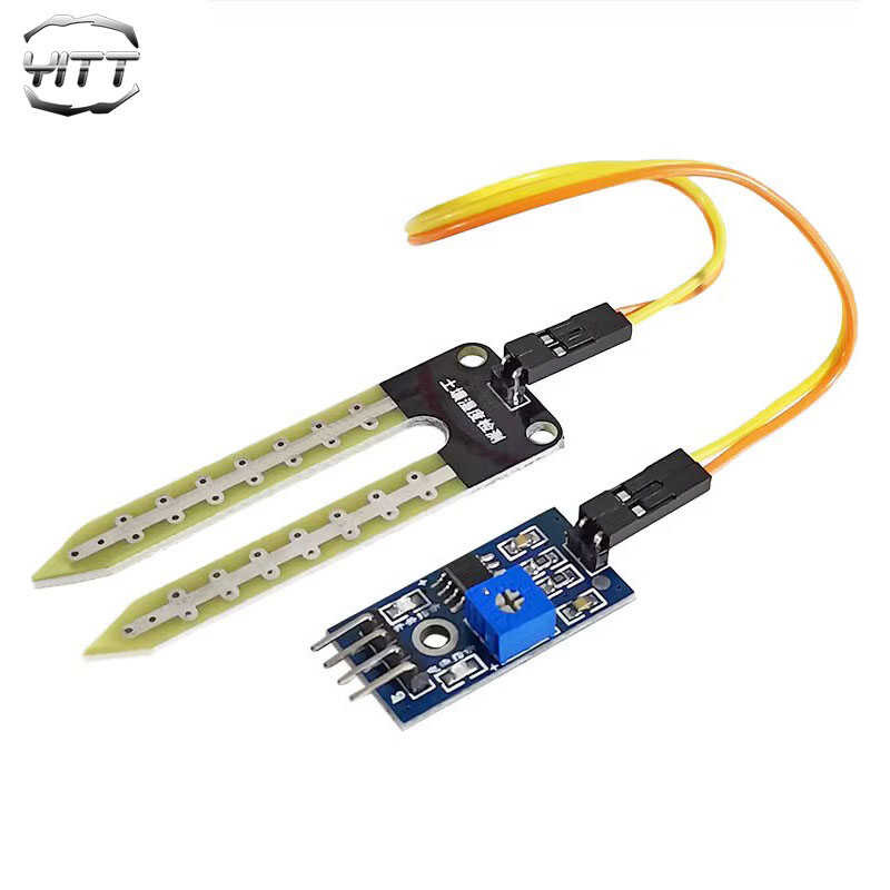 Soil moisture meter detection humidity sensor robot intelligent car ...