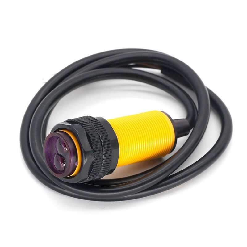 E18-D80NK diffuse reflection infrared photoelectric switch obstacle ...