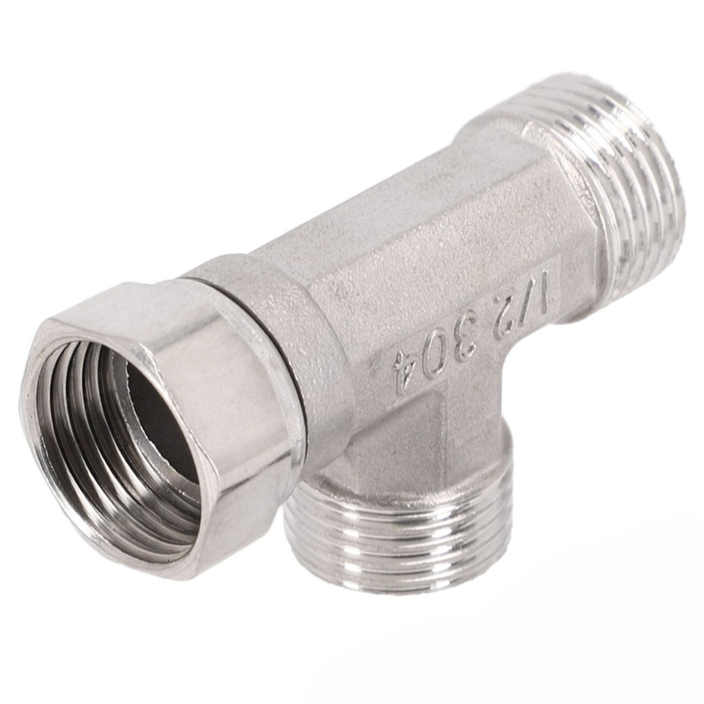 T-Adapter Valve 3 Way Diverter Valve T Shape Converter For Diverter ...