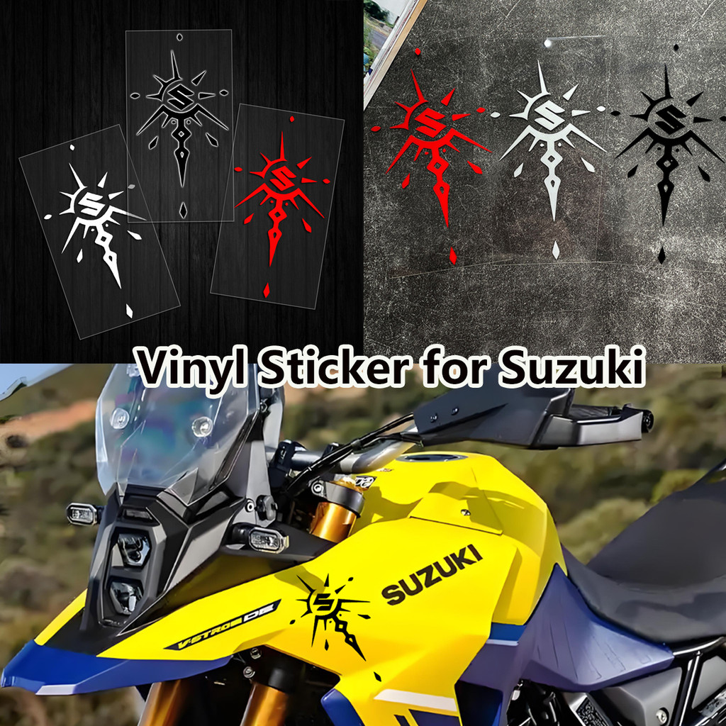 Suzuki Emblem Sticker Reflective Motorcross Body Helmet Decal for ...