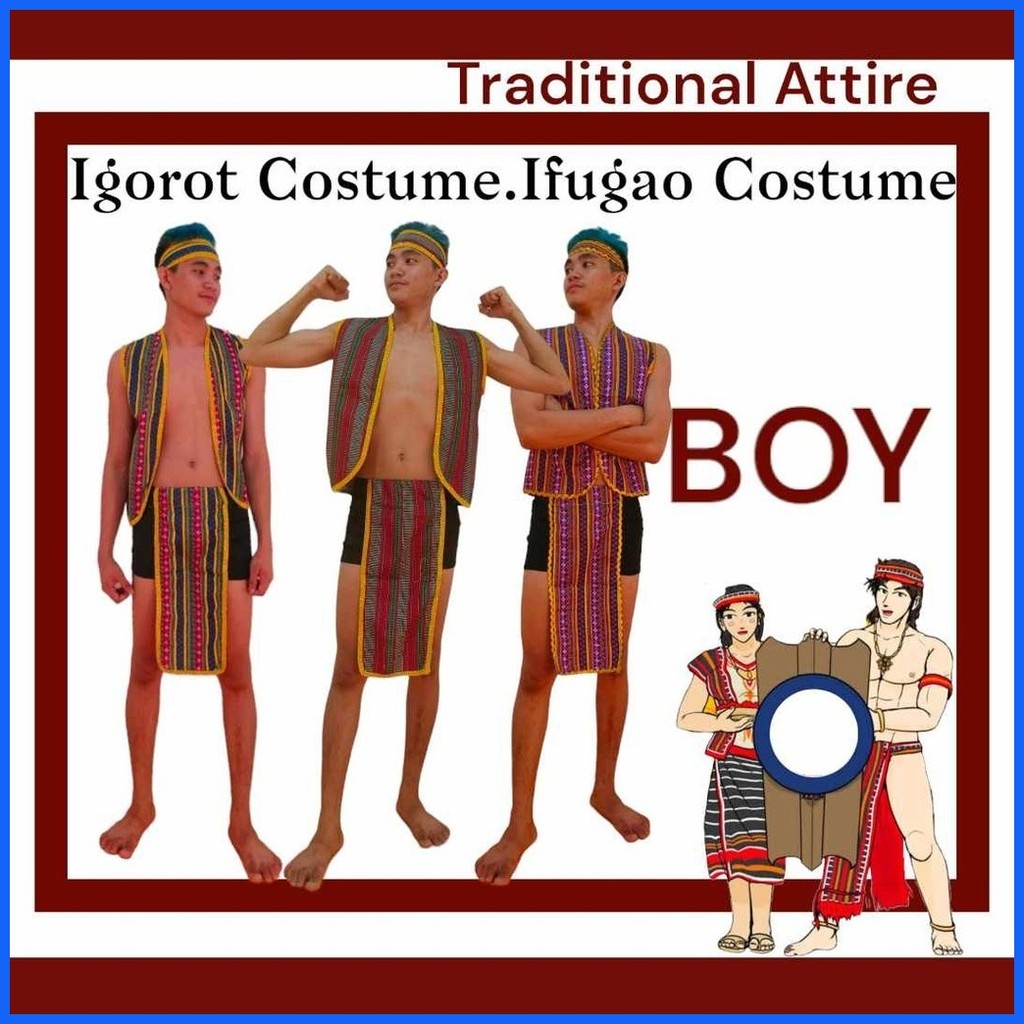 ⊙ Zx AUSLOFACTORY 7 KATUTUBO COSTUME IGOROT/IFUGAO COSTUMES FOR KIDS ...