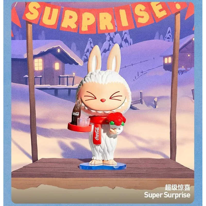 Genuine The Monsters Coca Cola Labubu Series Bd Box Labubu Figure ...