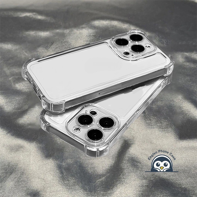 Luxury Four-corners Clear Phone Case For OPPO A3 Pro A3X A3i A60 A40 ...