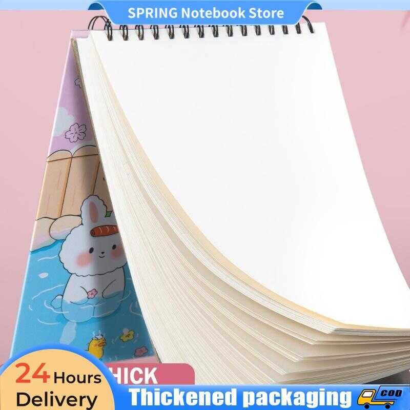 Ultra-Thick Sketchbook With Cute Cartoon Desgin Hard Cover Easy Drawing ...