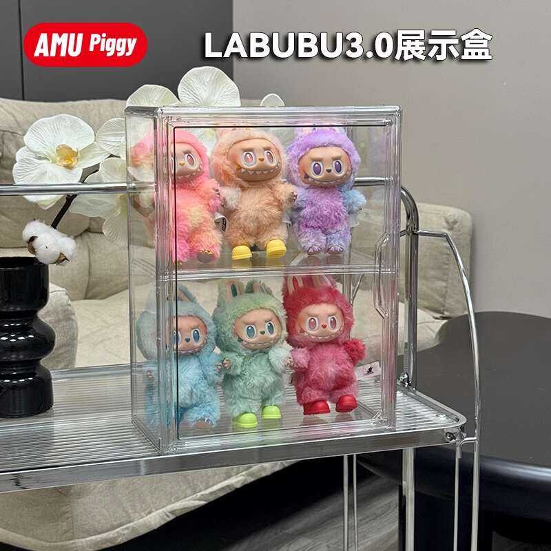 Labubu Display Box Pop Mart Labubu 3.0 Series 1 2 3 Vinyl Figures Blind ...