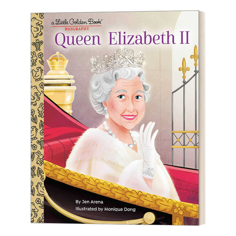 Queen Elizabeth II a Little Golden Book Biography | Shopee Philippines