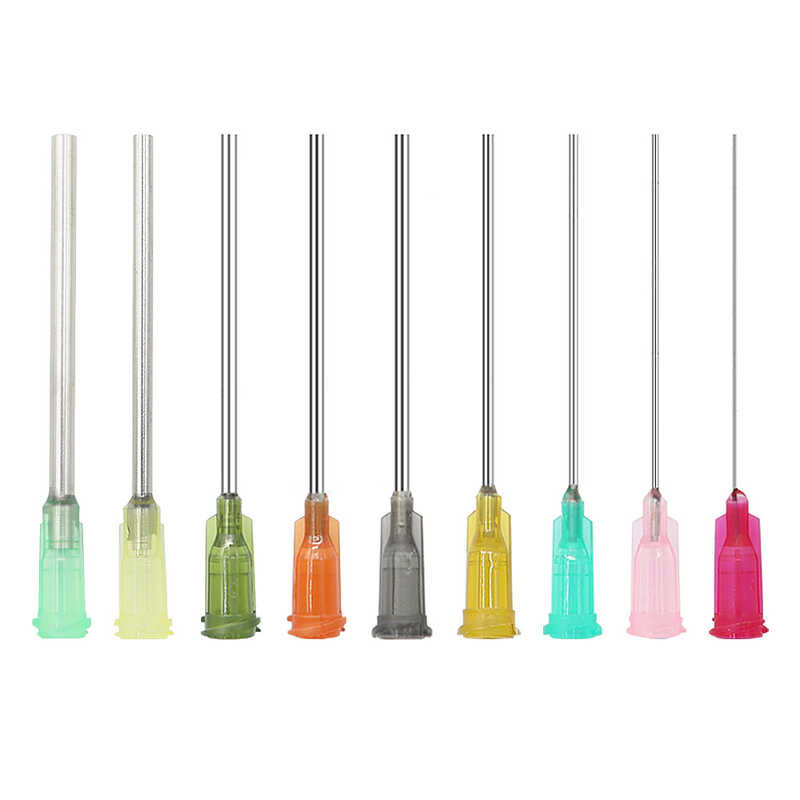 50Mm Screw Dispensing Machine Needle, Stainless Steel 2-Inch Threaded ...