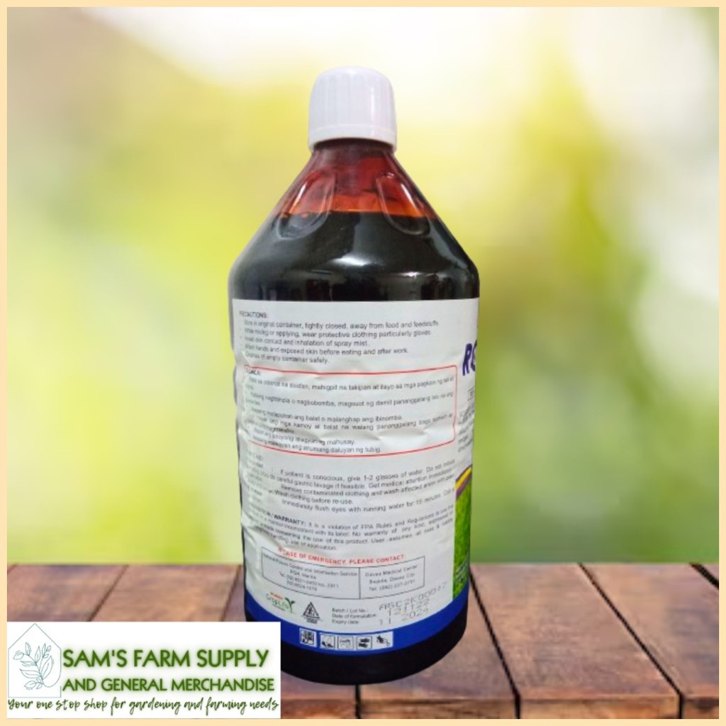 ROGUE EC HERBICIDE 1 LITER AND 500 ML ♒ | Shopee Philippines