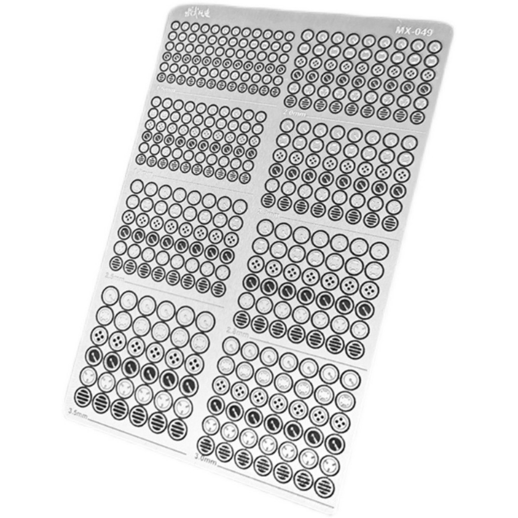 Universal Etched Sheet Groove Decoration MOSHI MX049 MX054 for Gundam ...