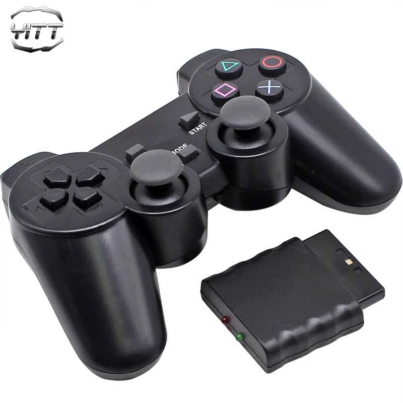 New wireless game with dual vibration controller and receiver, 8 meters ...