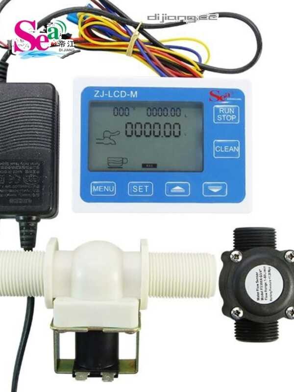 ZJ-LCD-M Quantitative Controller 6-point FS300A Ceramic Shaft Seawater ...