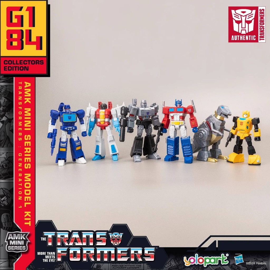 YOLOPARK AMKMINI Transformers G1 Optimus Prime Bumble Cable Sound Wave ...