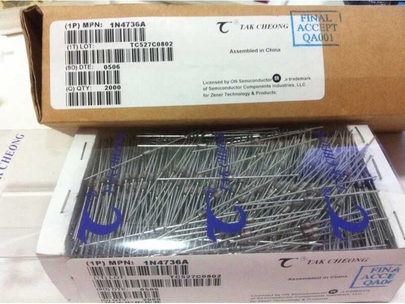 ON gray 1W voltage regulator diode 1N4742A 1N4742 1W 12V | Shopee ...