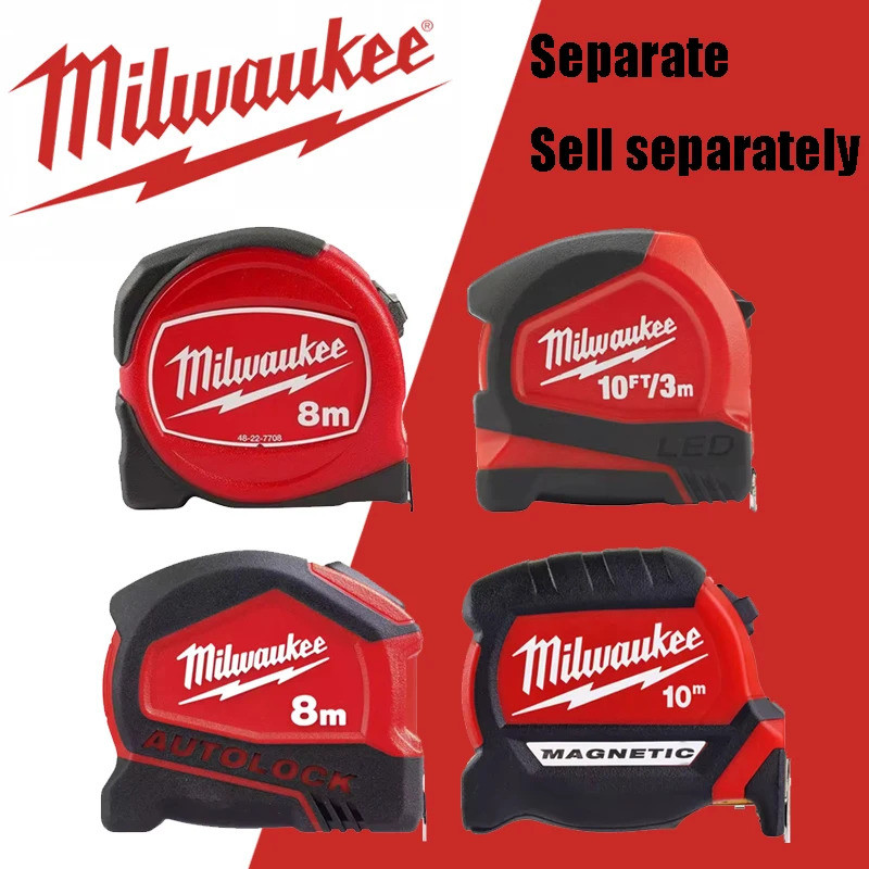 Milwaukee Tape Measure 48227708 48226602 4932464664 4932464601 8/ 3/ 8 ...