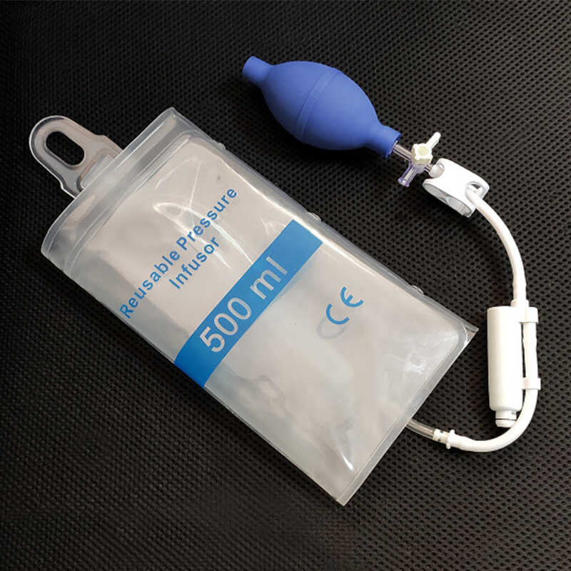 LY Compatible Smith Clear Cuff Pressure Infusor Reusable Infusion Bag ...