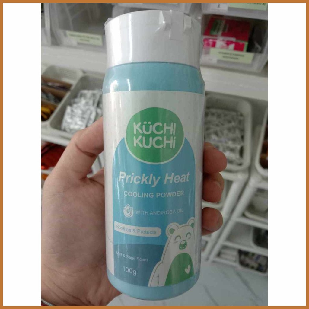 KUCHI KUCHI PRICKLY HEAT (Cooling & Lavender Scent) 100G | Shopee ...