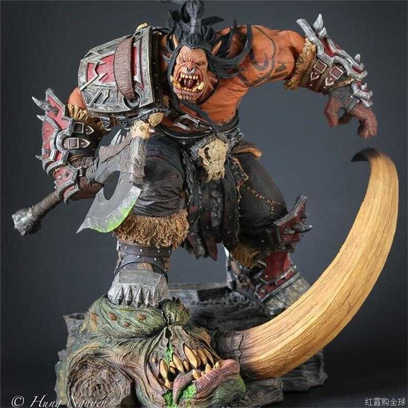 W 1/24 Hellfire Roar World Of Warcraft 1:18 Scale GK White 3D Printed ...