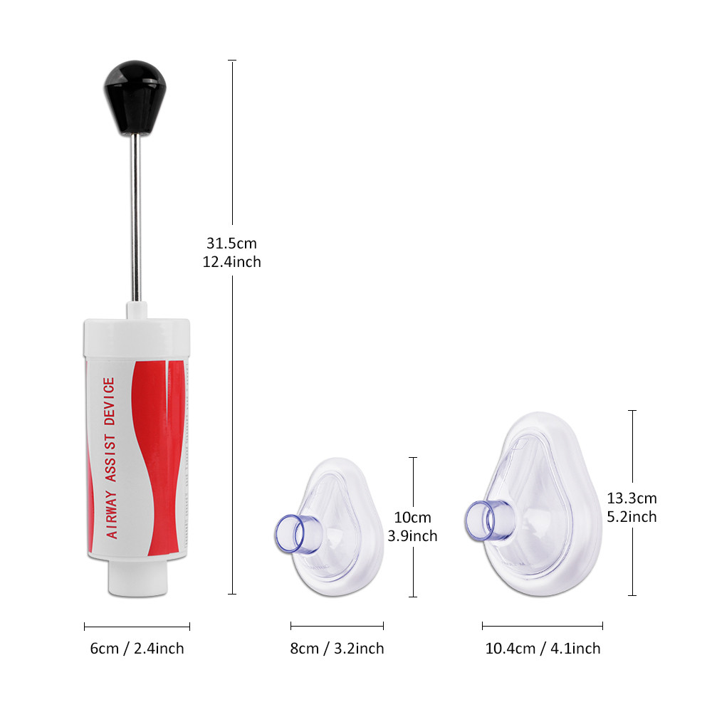 Suolaer Upgrade Choking Emergency Life Saving Suction Vac Anti Choke ...