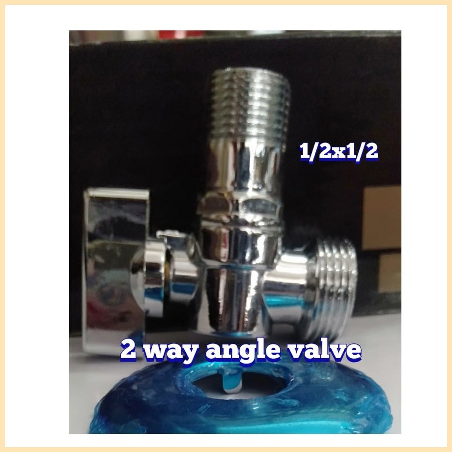 LAVATORY ANGLE VALVE WATER CLOSET (1 WAY 2 WAY VALVE) ☂ | Shopee ...