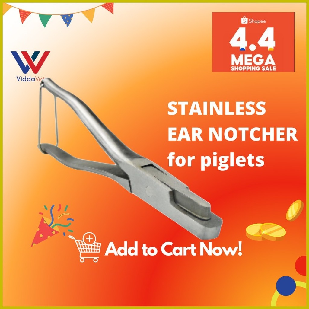 Stainless Piglet Ear Notcher (v type) | Shopee Philippines