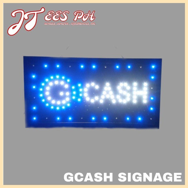 GCASH Led Signage For Gcash Retailer and Sari-Sari Store Eload or Cash ...