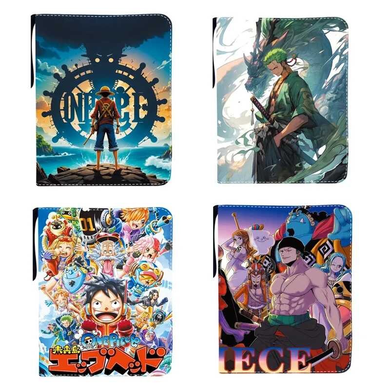 One Piece Card Binder 9 Pocket Trading Card Holder Anime Card Binder ...