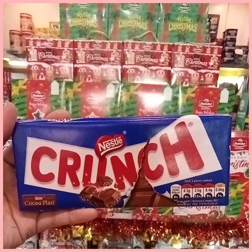 Nestle Crunch Bar 100g | Shopee Philippines
