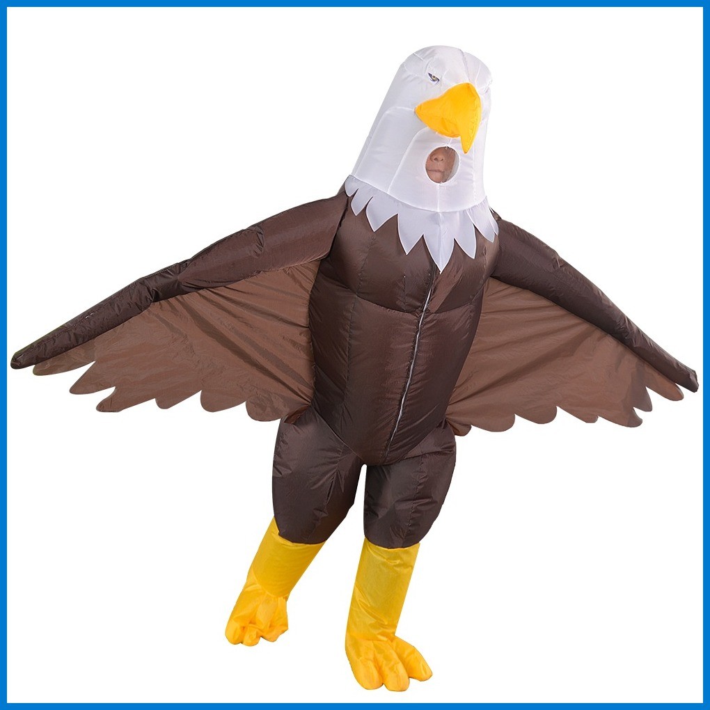 Inflatable Cosplay Costumes Mascot Eagle Full Suit Costume Adult ...