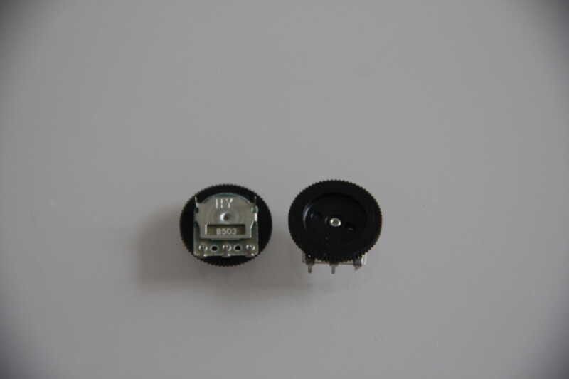 Ultra-thin Potentiometer B503 for Radio, Walkman, Cassette Player, 50K ...