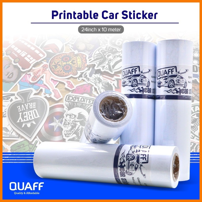 QUAFF Eco-Solvent Printable car sticker Spectrum / Honeycomb (24*10m ...