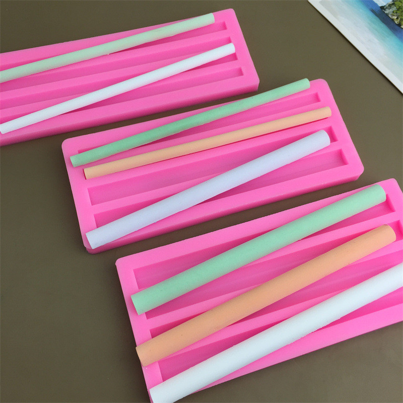Fire Lacquer Wax Strip Silicone Mold Handmade Creative DIY Candle Strip ...