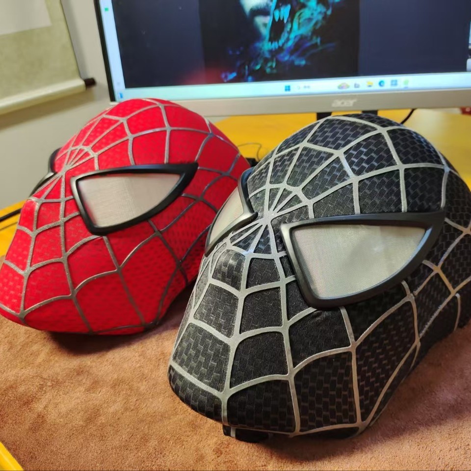 Handmade First Generation Spider-Man Mask Toby Maguire Handmade Silk ...