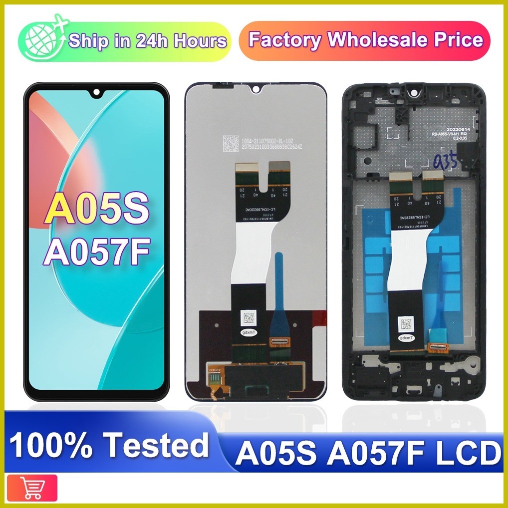 Original LCD For Samsung Galaxy A05 A05S A055 A057 LCD Original Display ...