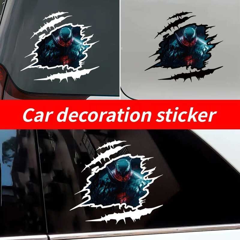 Venom Anime Decal Waterproof Car Scratch Cover Graphic Para Sa Auto SUV ...