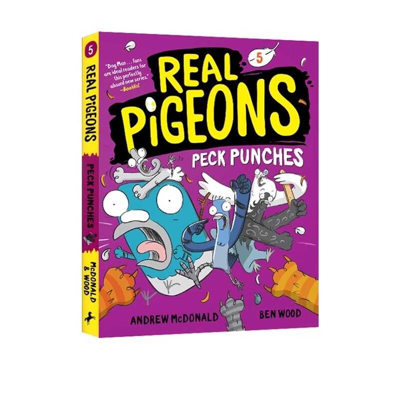 Real Pigeons Peck Punches The True Pigeon Series 5: Full Color Comics ...